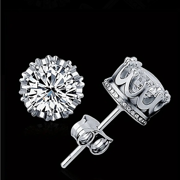 Jewelry | Crown Stud Earrings | Poshmark